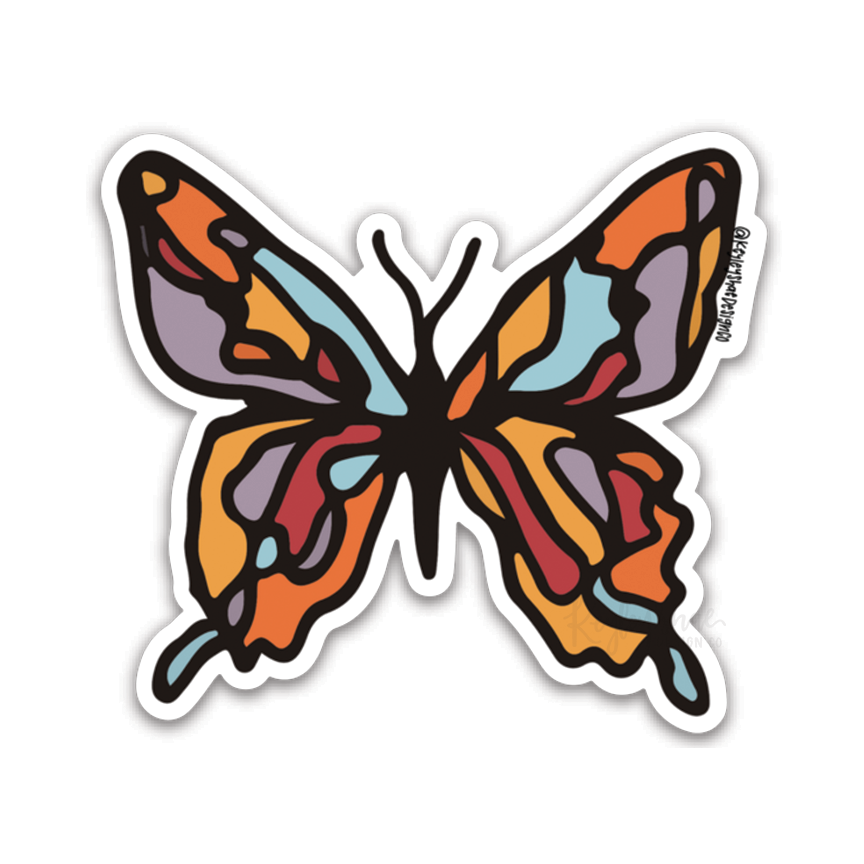 Butterfly - Waterproof Sticker – Keyley Shae Design Co